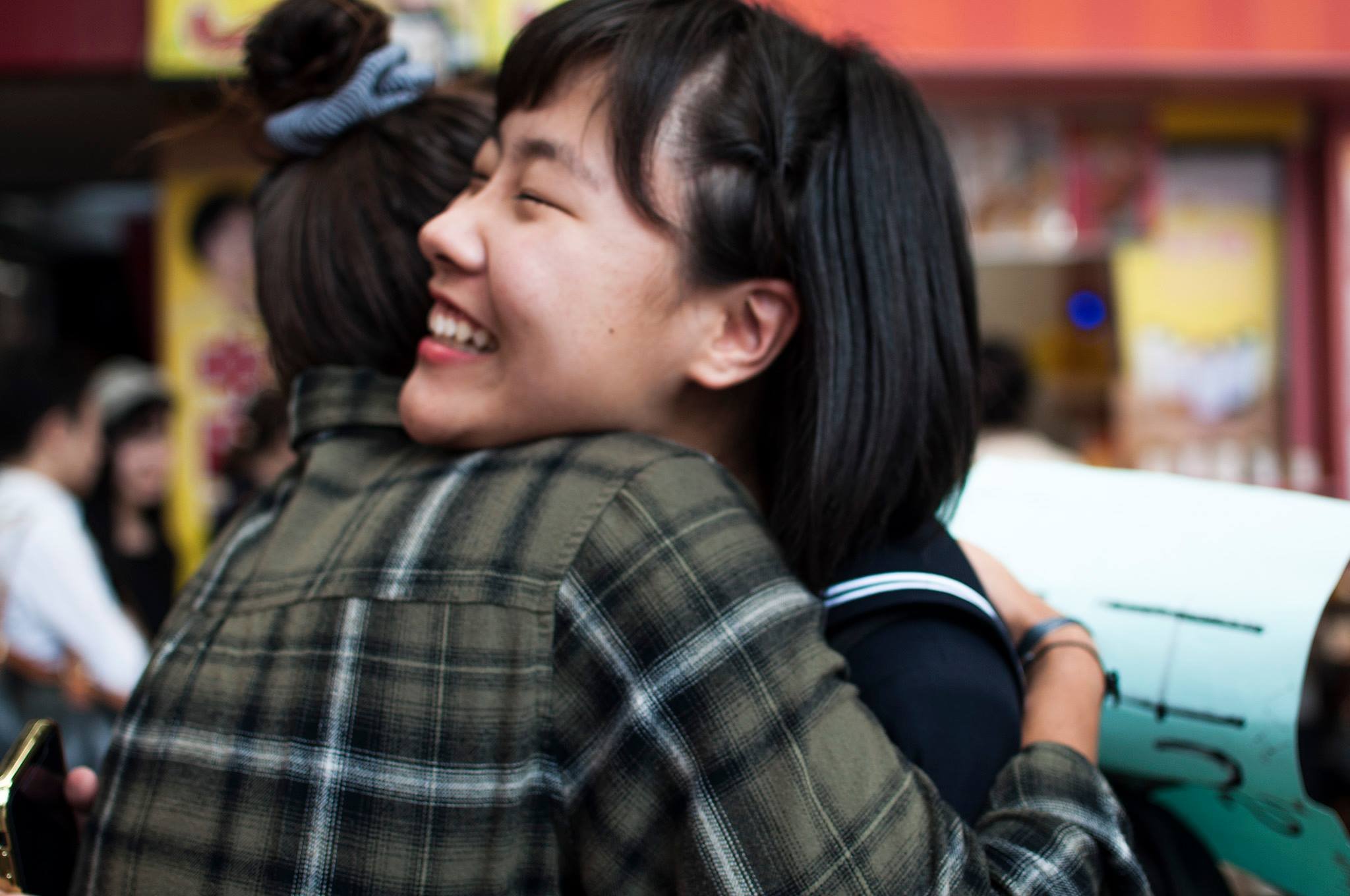 We Were Told People Don't Hug in Japan